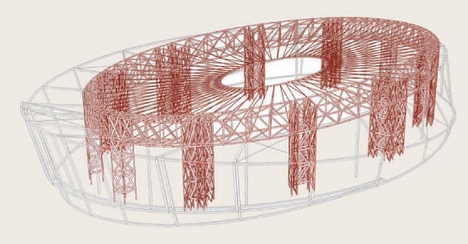 Various Architects' temporary performance space for a world tour ...