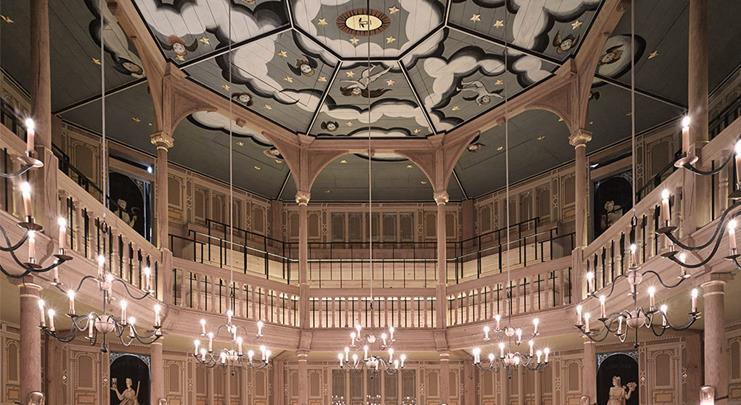 Epic Buildings: Sam Wanamaker Playhouse and Globe Theatre Foyer | Able ...